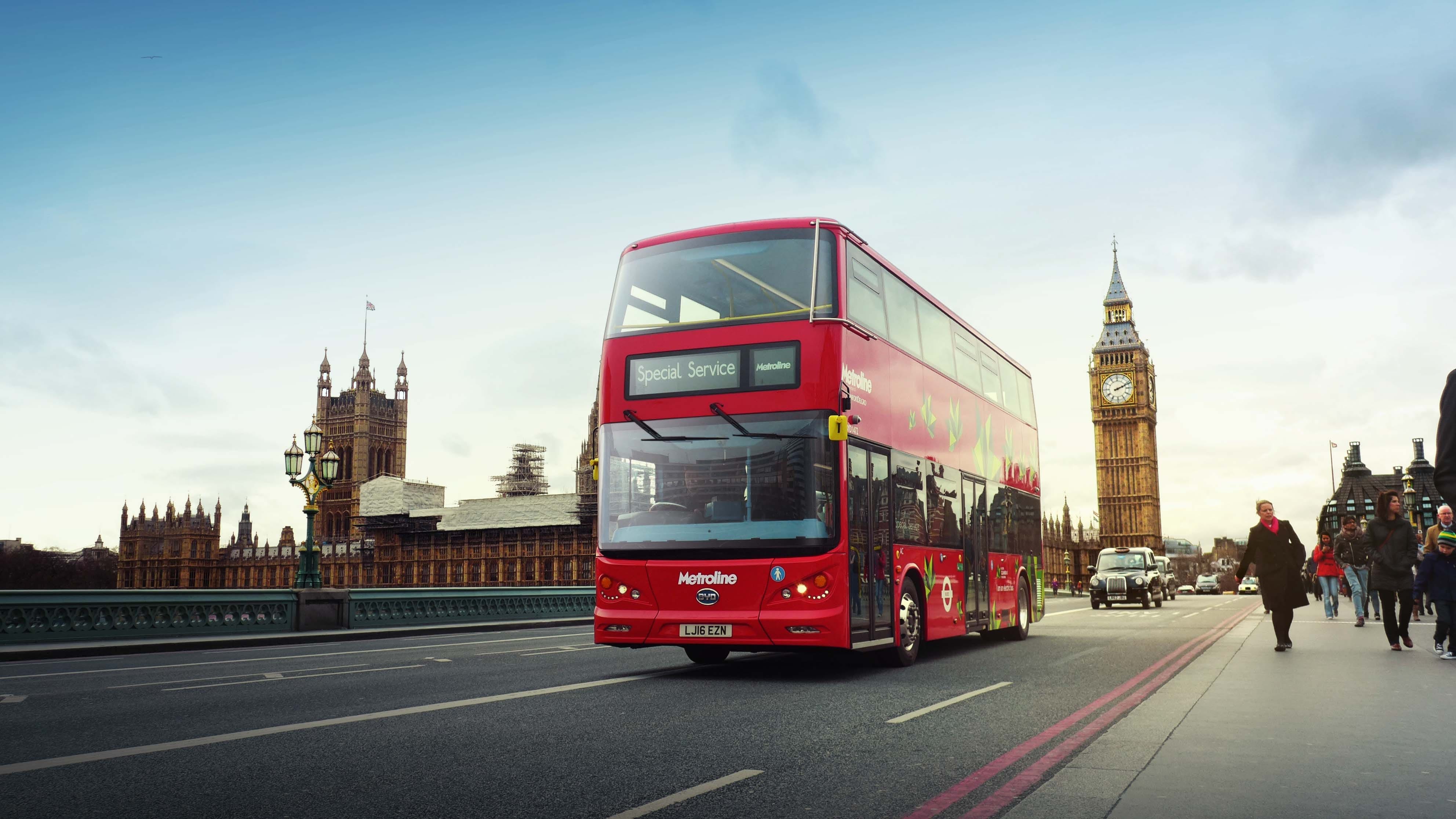 BYD entrega primeiro ônibus 100% elétrico da marca para Londres - Frota&Cia