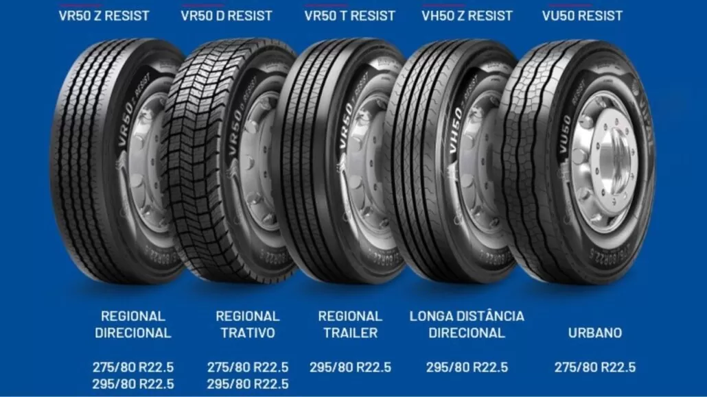 Vipal lança cinco pneus próprios na Fenatran 2024 | Frota&Cia
